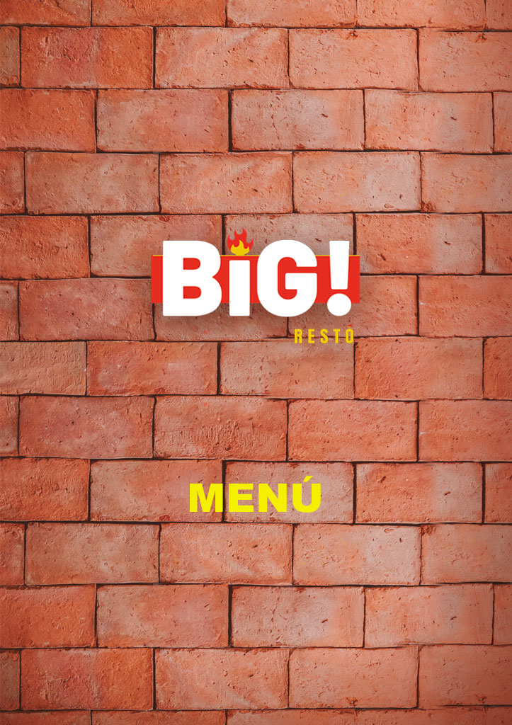 Big Restó - Comidas OLD - New Order: QR Digital Menu